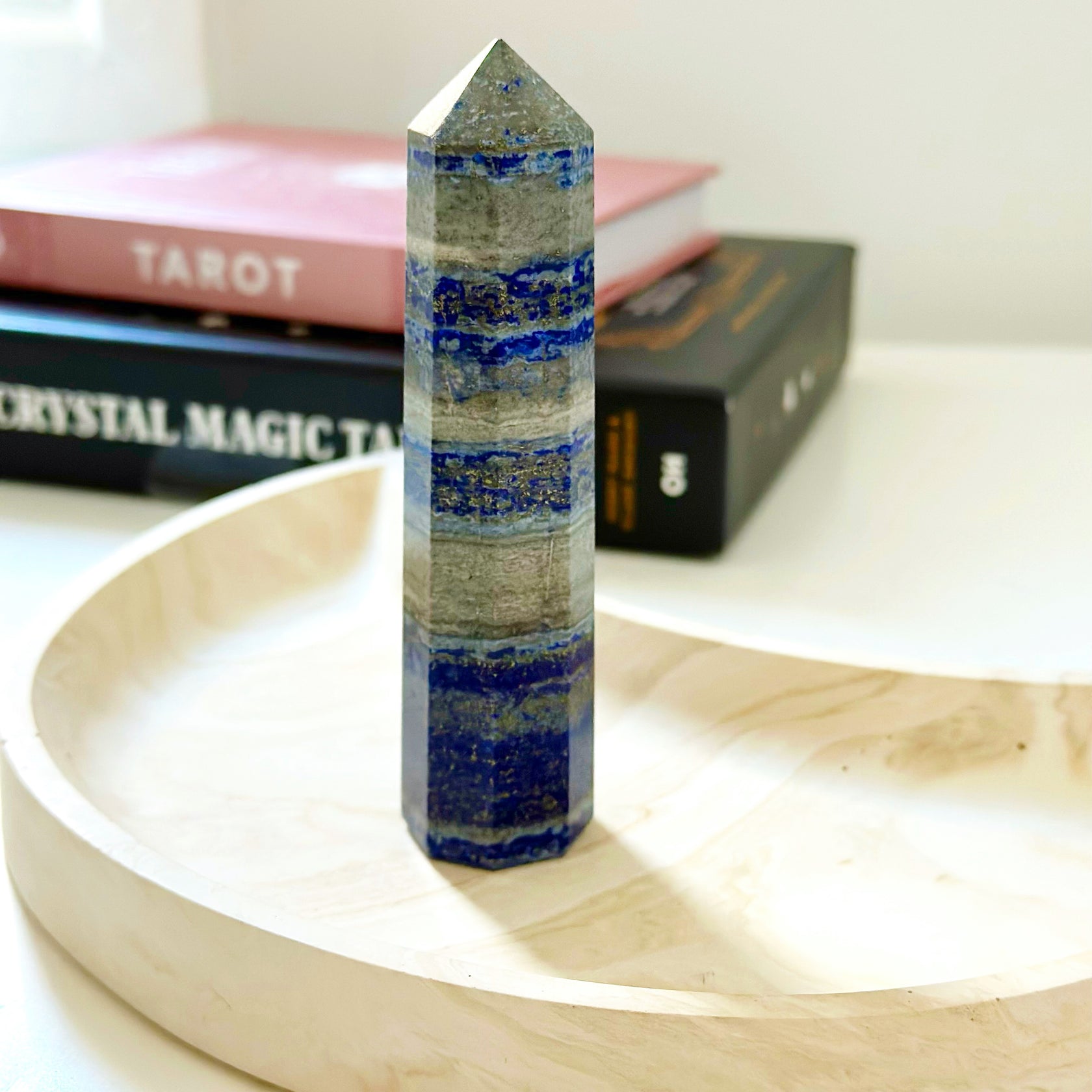 Lapis Lazuli Tower – Moonshadow Crystal